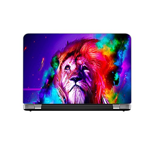 Elamax India Colourful Lion Laptop skin for 15.6 inches Laptop ...