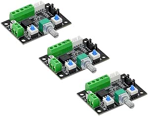 3PCS 24V 12V Stepper Motor Driver Simple Speed Regulation Forward and Reverse Controller Module ...