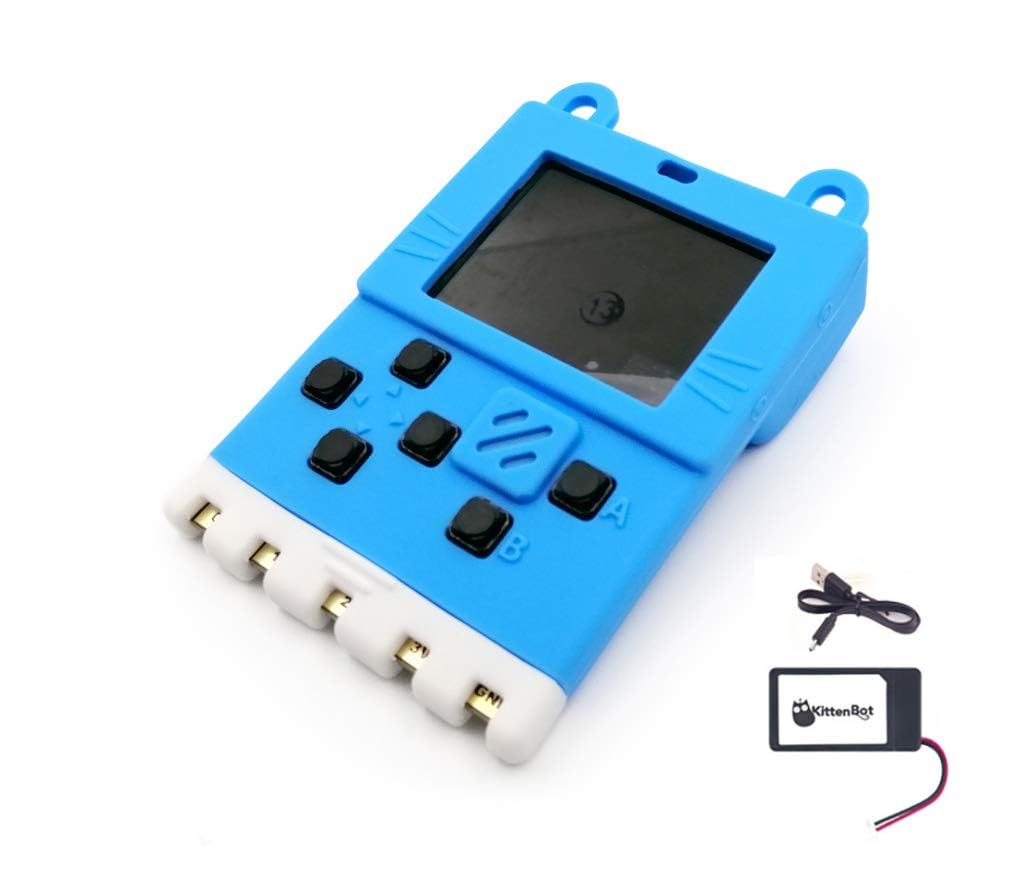 Amazon.com: Iiunius Meowbit Retro Game Computer Codable Console for Microsoft Makecode Arcade ...