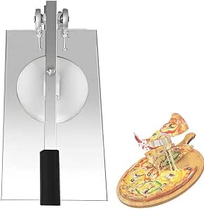 Amazon.com: Manual Pizza Dough Press Stainless Steel Pizza Press Max 9. ...