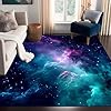 Amazon.com: 5' X 7' Galaxy Area Rug Dark Blue Starry Sky Carpets for ...