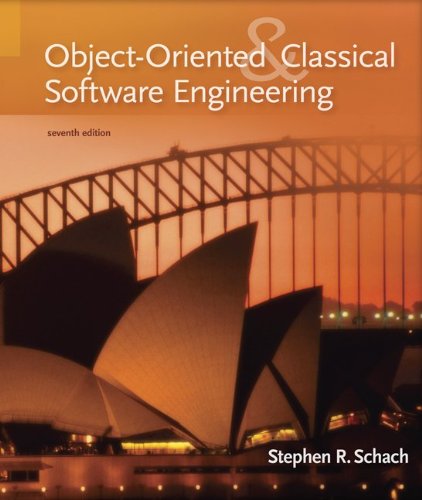 Object-Oriented and Classical Software Engineering : Schach, Stephen R: Amazon.in: Books