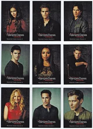 Vampire Diaries Season 4 Studio Complete 9 Card Chase Set S1 to S9 at ...