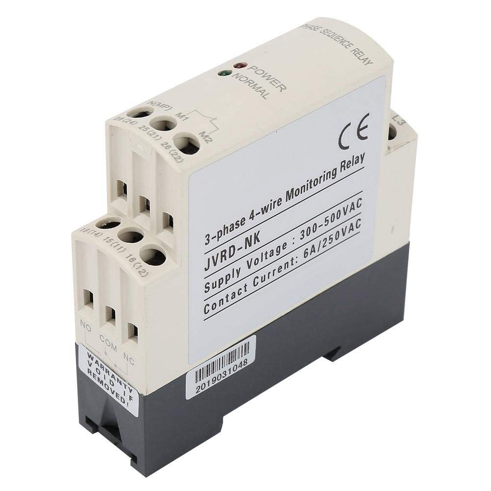 Buy 3 Phase Circuit Protection Sequence Relay Voltage Monitoring Relay ...
