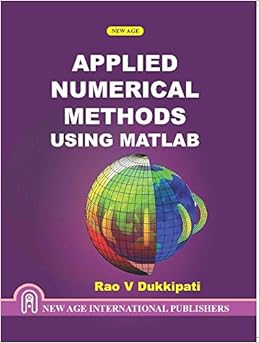 Buy Applied Numerical Methods Using MATLAB Book Online at Low Prices in ...