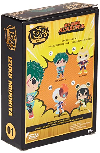 Funko Pop Pin My Hero Academia: Deku, Action Figure Mhapp0001, Multi ...