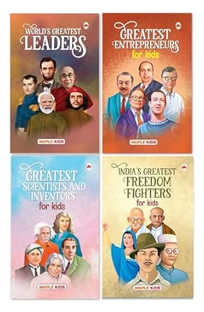 Buy Biographies for Kids (Set of 4 Books) - World's Greatest Leaders ...