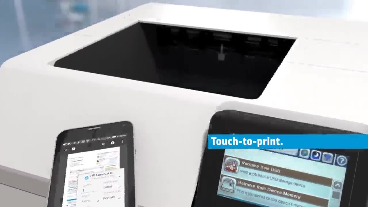 Workgroup Laser Printer HP LaserJet Enterprise M606dn Monochrome Laser ...