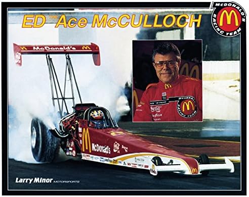 Amazon.com: 1993 Ed Ace McCulloch Minor Dragster McDonald's NHRA Drag ...