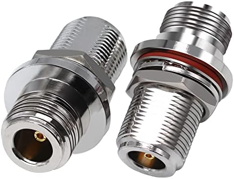 Amazon.com: N Type Female Adapter TUOLNK N Female to N Female Bulkhead Coax Connector for ...