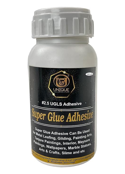UGLS Gilding Glue Adhesive (1.Liter) for Gold Leaf Water Based Gilding ...