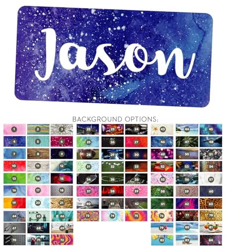Amazon.com: Custom Locker Magnet MEDIUM for locker Personalized Magnet ...