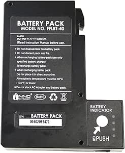 Amazon.com : EOOCX FFLBT-40 3800mAh 11.1V Li-ion Battery for IFS-55 ...