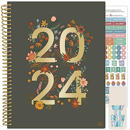 Snapklik.com : Bloom Daily Planners 2024 (8.5 X 11) Calendar Year Day ...