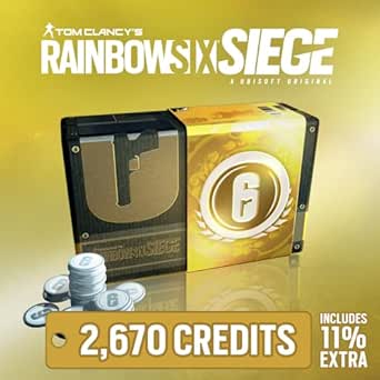 Amazon.com: Tom Clancy’s Rainbow Six Siege 2,670 R6 Credits | PC ...