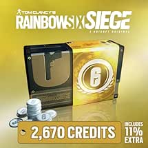 Amazon.com: Tom Clancy’s Rainbow Six Siege 2,670 R6 Credits | PC ...