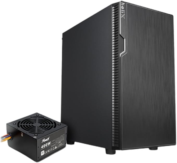Amazon.com: Rosewill FBM-X2-400-HELIX Micro ATX Mini Tower Desktop ...