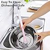 Amazon.com: 304 Stainless Steel Colander with Mixing Bowl, 5Qt ...