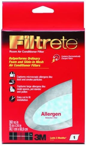 Amazon.com: Filtrete 15 x 24 x 1 Room Air Conditioner Filter (9808 ...