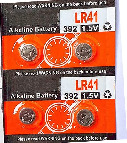 Digital Alkaline Button Cell Batteries LR41 AG3 192 192A 1.5V (Pack of 4 Batteries) : Amazon.in ...