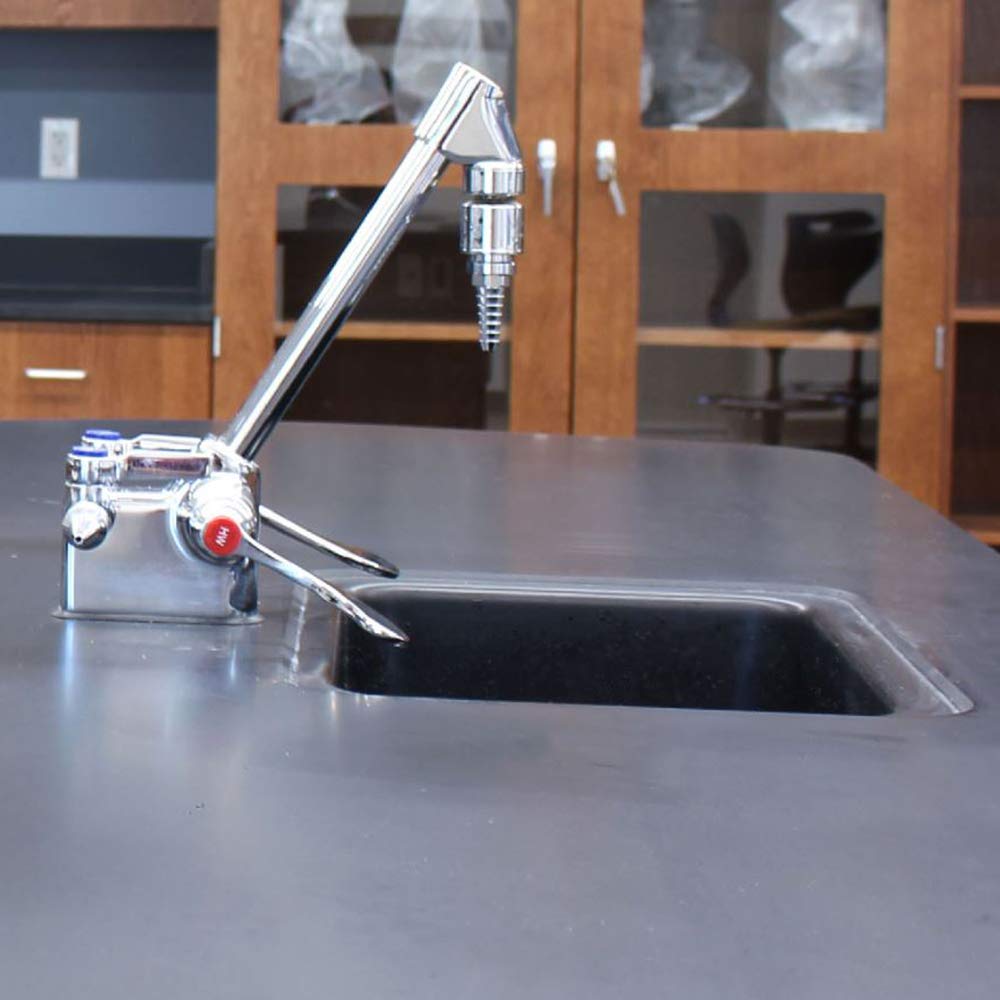 Lab Epoxy Resin Drop-In Sink Durcon D-55 Black Onyx, 52% OFF