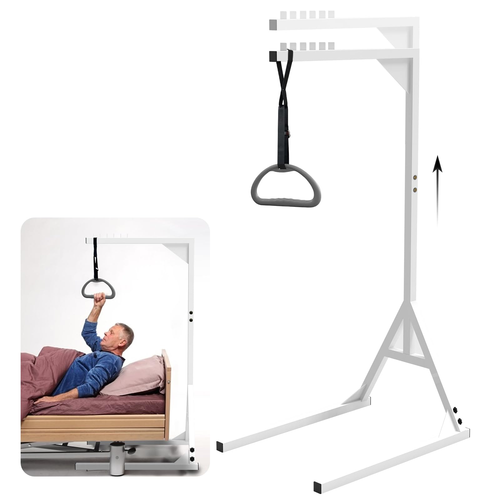 Amazon.com: Bed Trapeze, Trapeze Bar For Bed Mobility Patient Aid ...