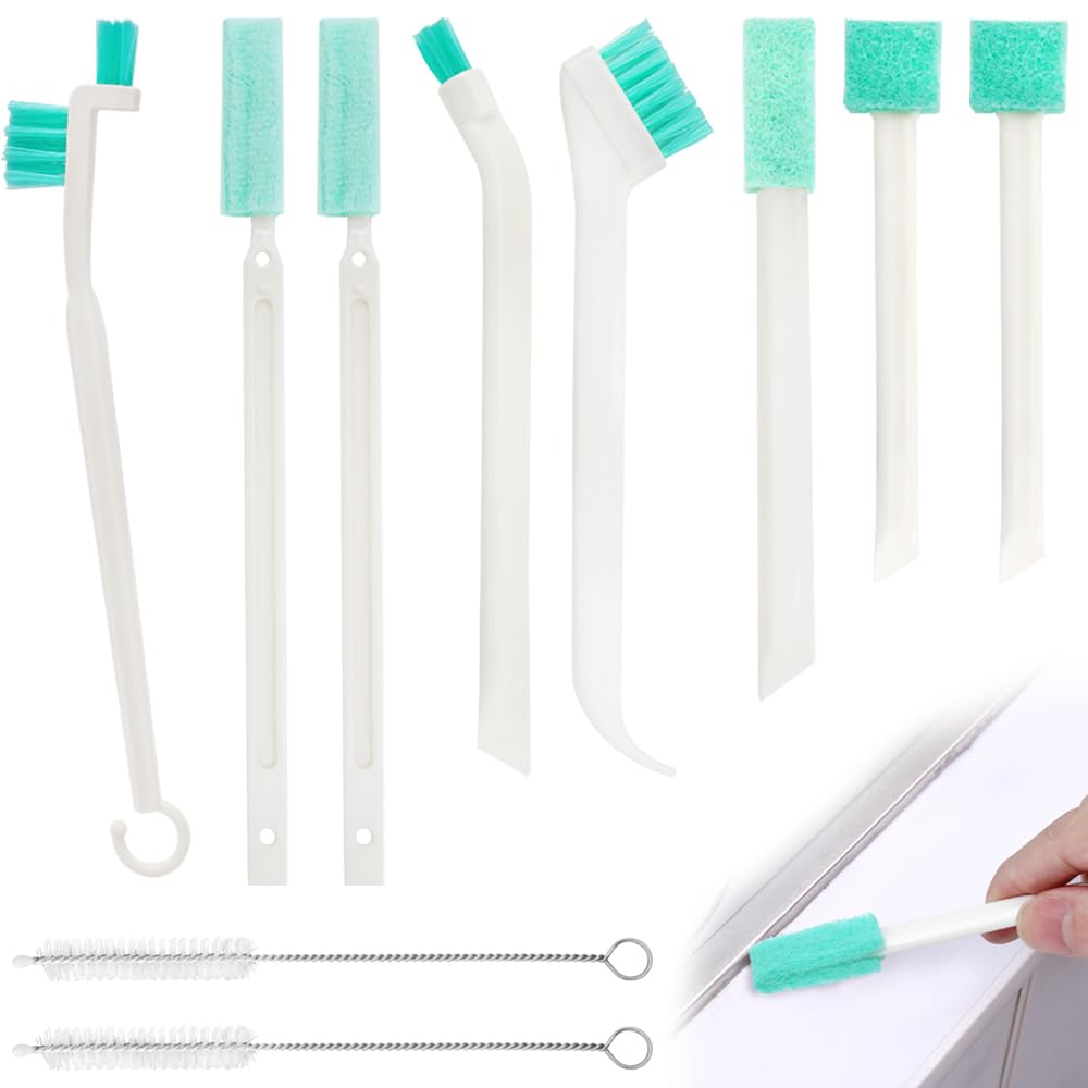 10 Pcs Small Household Cleaning Brushes, SonKu Deep Detail Crevice ...