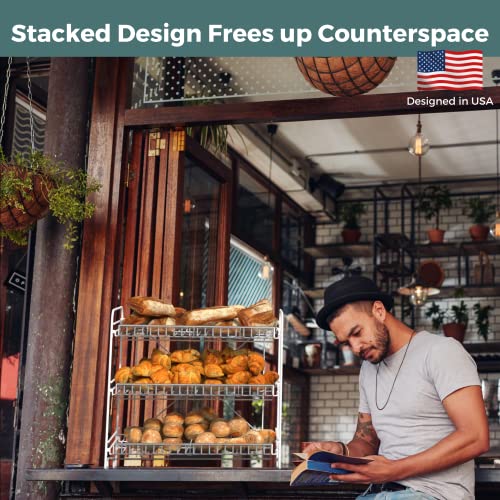 Snapklik.com : DS THE DISPLAY STORE 3 Tier Countertop Concession Stand ...