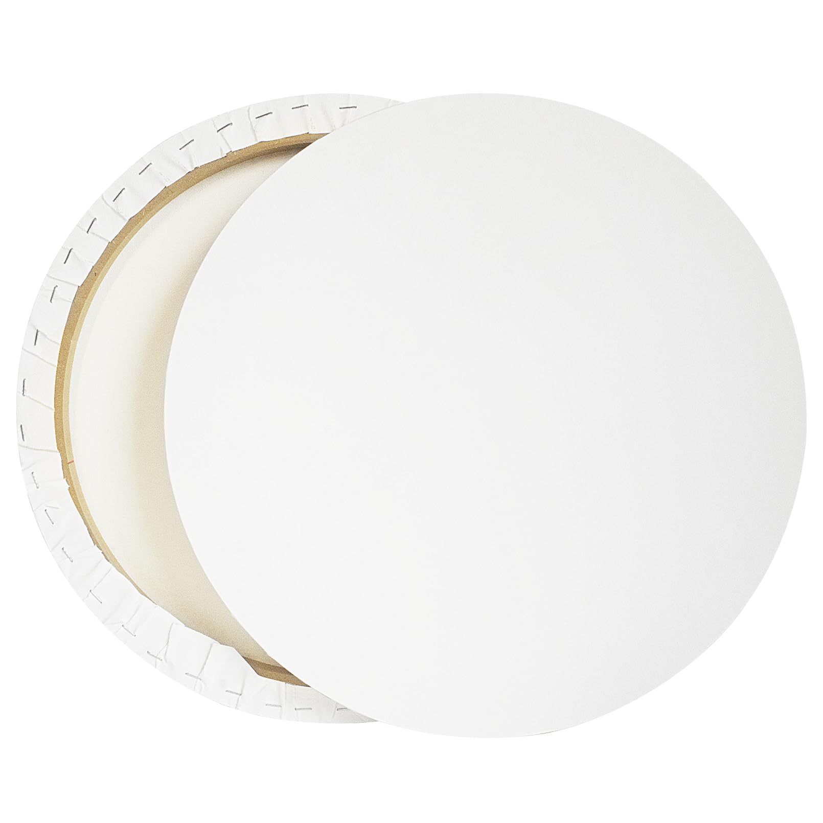 Amazon.com: Art Supply 16" Stretched Round Canvas for Painting 12 Ounce ...