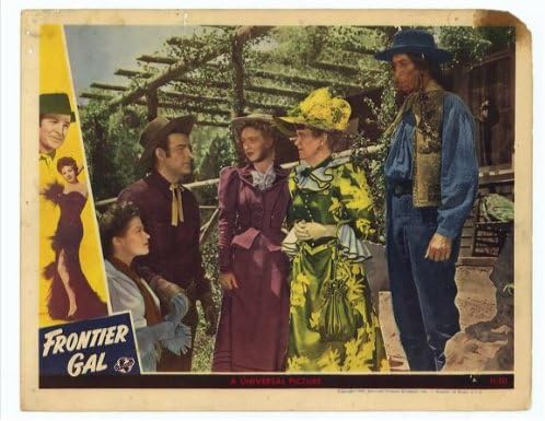 Amazon.com: Frontier Gal - Movie Poster - 11 x 17: Prints: Posters & Prints