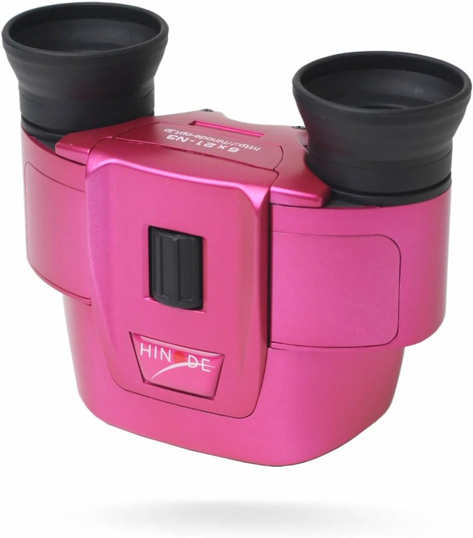 Amazon | 双眼鏡 ヒノデ 6x21－N3 観劇 ミュージカル オペラグラス 歌舞伎 スポーツ観戦 野球 サッカー フィギュア バスケ (ピンク) | 双眼鏡 通販
