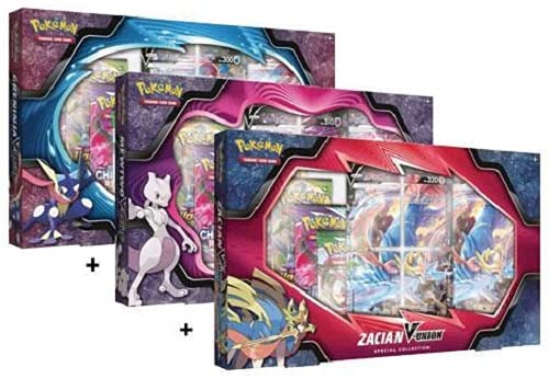Buy All 3 Pokémon TCG: V-Union Special Collection Boxes: Mewtwo ...