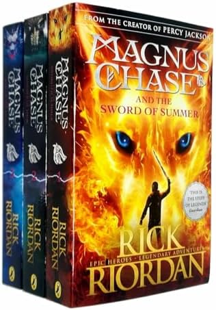 The Magnus Chase and the Gods of Asgard Series Books 1 - 3 Collection ...