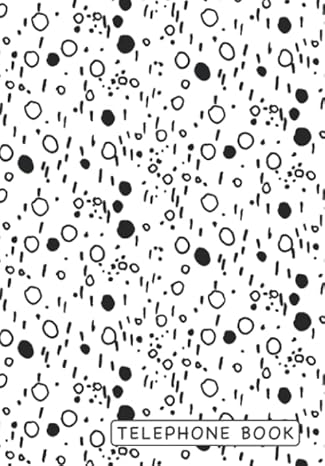 Telephone Book: Telephone Numbers Only Book, Telephone Books A-Z ...