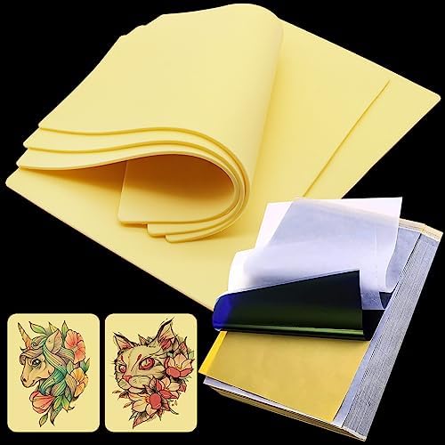 Amazon.com : Autdorain Tattoo Practice Skins with Transfer Paper-Autdor ...
