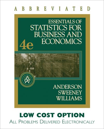 Amazon.com: Essentials of Statistics for Business and Economics ...
