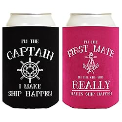 Amazon.com: Sailing Gifts Captain First Mate Ship Happen Bundle ...