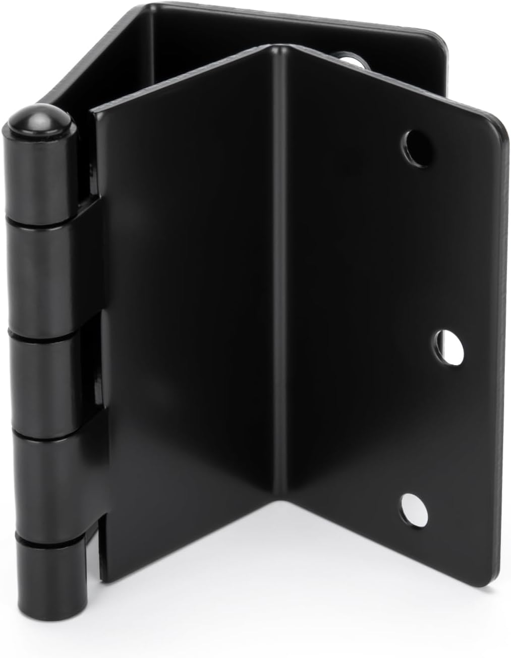 goldenwarm 3 Pack Black Swing Clear Expandable Door Hinges, 3.5" Inch ...