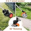 Amazon.com : Weed Wacker, 3 in 1 Cordless Weed Wacker with 2 21V 2.0Ah ...