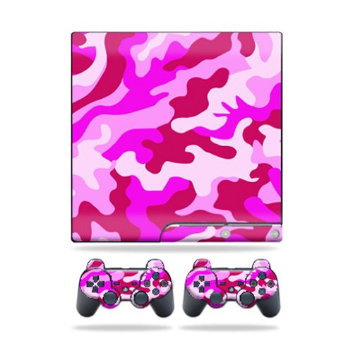 Pink Camo Ps3 Controller