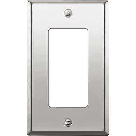 Leviton 84401-40 1-Gang Decora/GFCI Device Decora Wallplate , Device ...