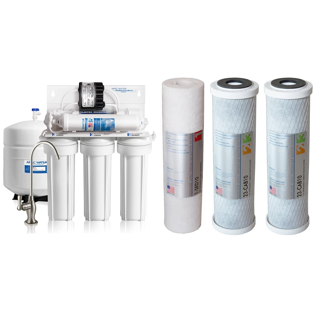 APEC Water Systems RO System Bundle with Replacement Filters - Amazon.com