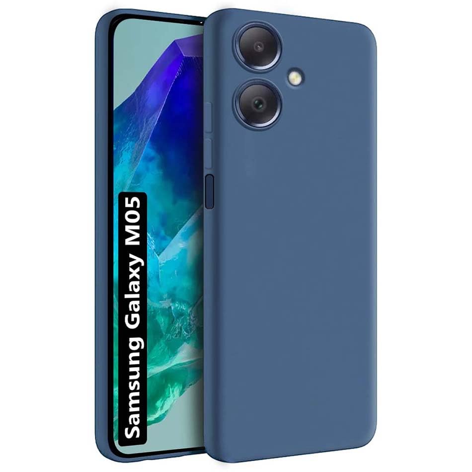 Fashionury Back Cover for Samsung Galaxy M05 5G | Matte Soft Silicon ...