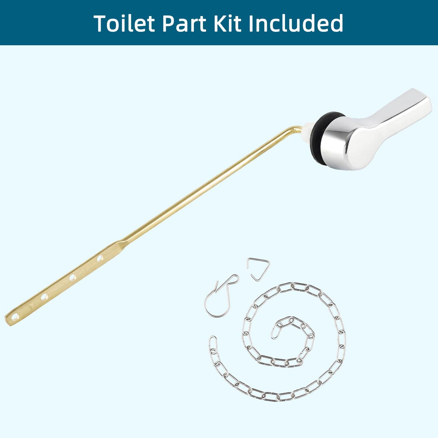 Snapklik.com : Hygie Rinse Front Mount Toilet Handle Replacement Kit ...
