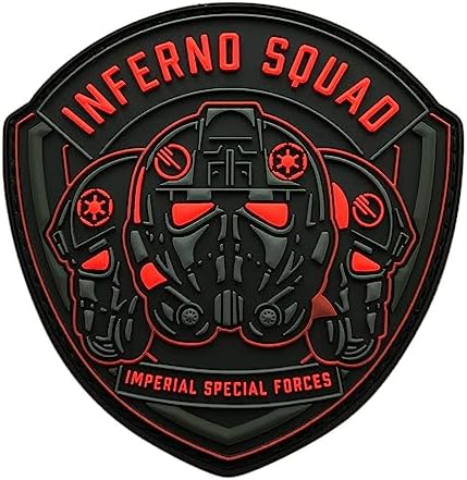 Amazon.com: Inferno Squad Imperial Special Forces Patch [3D-PVC Rubber -“Hook” Fastener -MIN11 ...