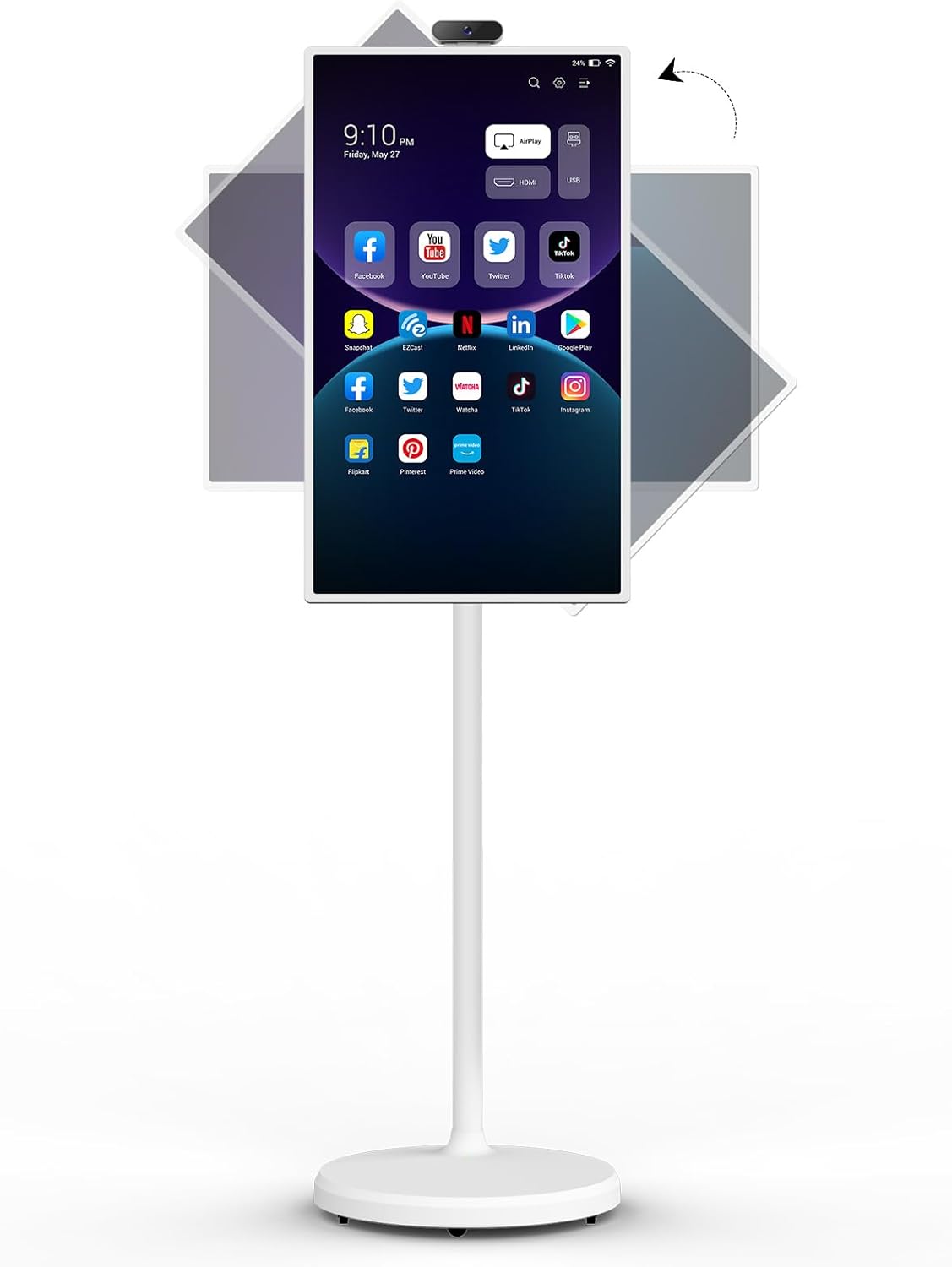 Amazon.com: ApoloSign 32-Inch Portable Smart Screen: Mobile ...