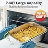 Amazon.com: 4-Piece 4 Inch Extra Deep Lasagna Baking Pan with Lid ...