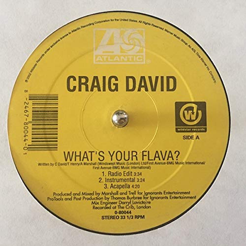 What S Your Flava : Craig David: Amazon.es: CD y vinilos}