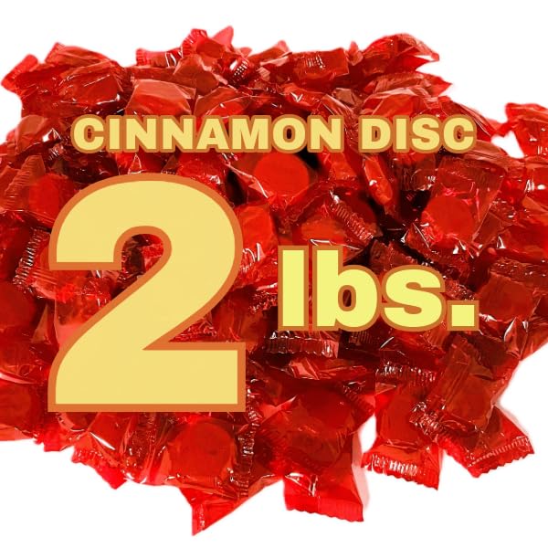 Amazon.com : Cinnamon Discs Candy. 2 Pound Bulk. Hard Candy ...