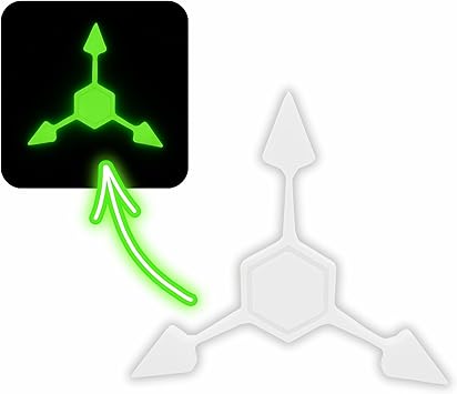 Amazon.com: Glow in The Dark - The Absolute Solver Drones Figure ...